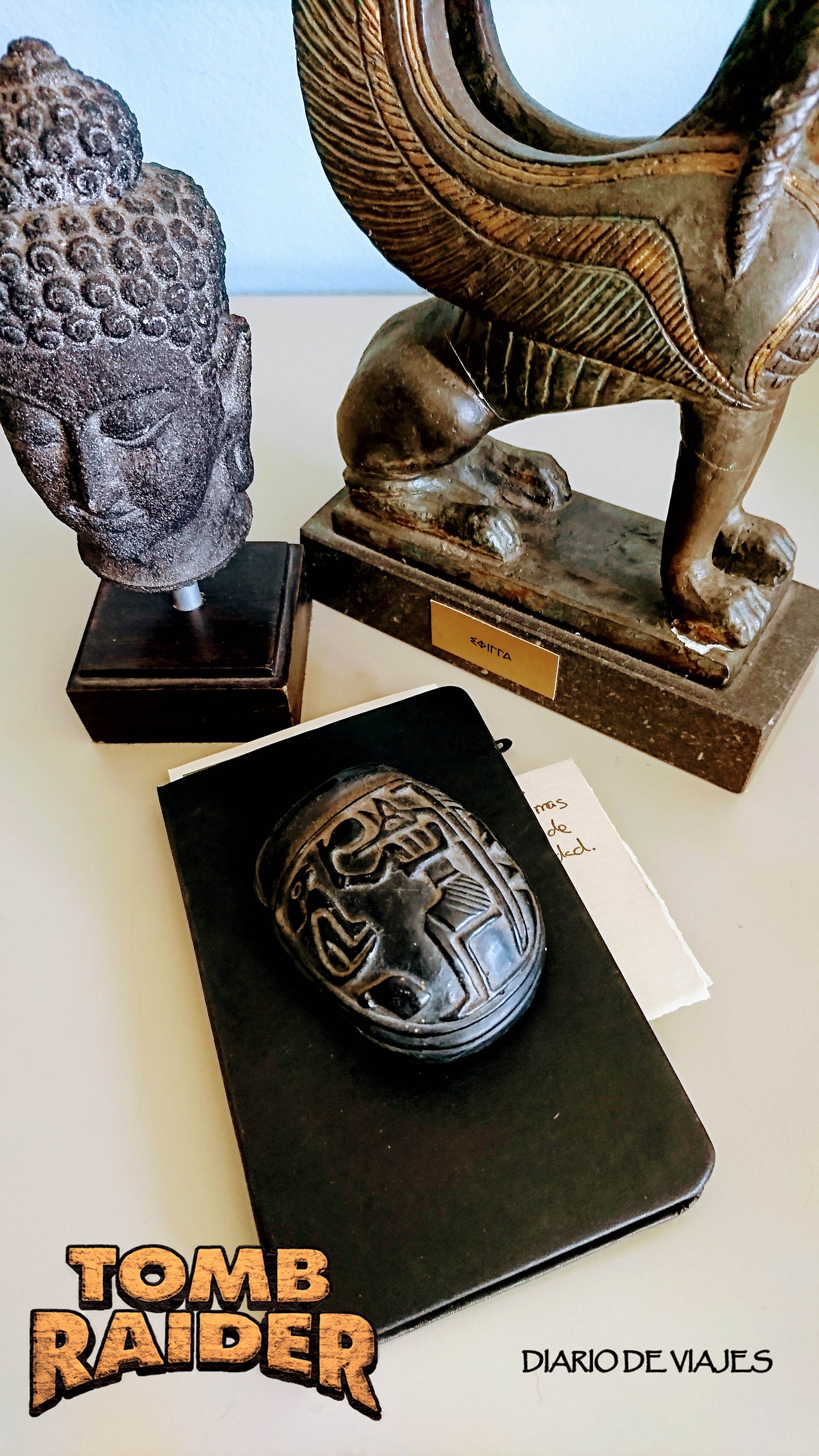 25% OFF TOMB RAIDER Handcrafted Travel Journal. Lara Croft Classic ...