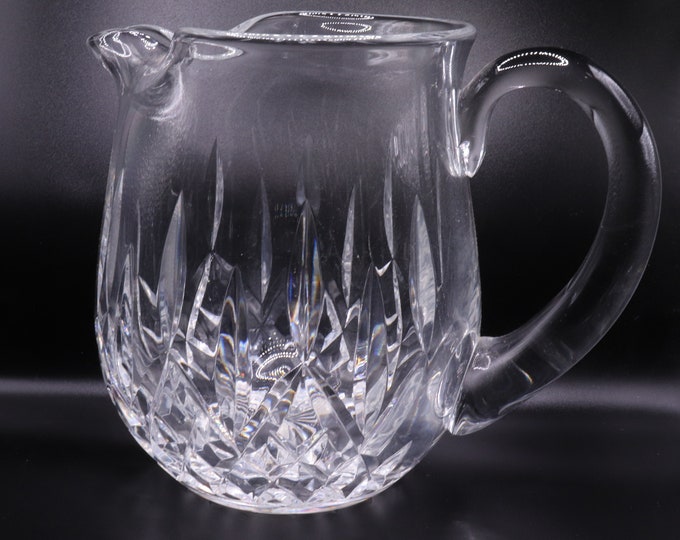 Vintage Waterford Crystal Glass Pitcher Wedding Gift Crystal ...