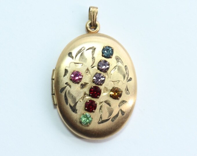 Victorian Gold Filled Star Locket Fob // Gold Filled Star Locket - Etsy