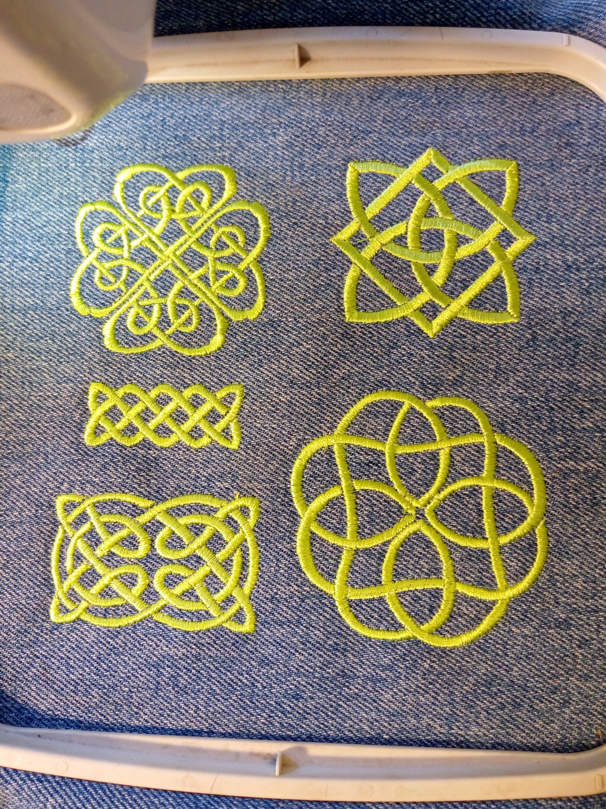 Celtic Knot Embroidery Design: 5 Patterns, 21 Sizes (instant Download ...