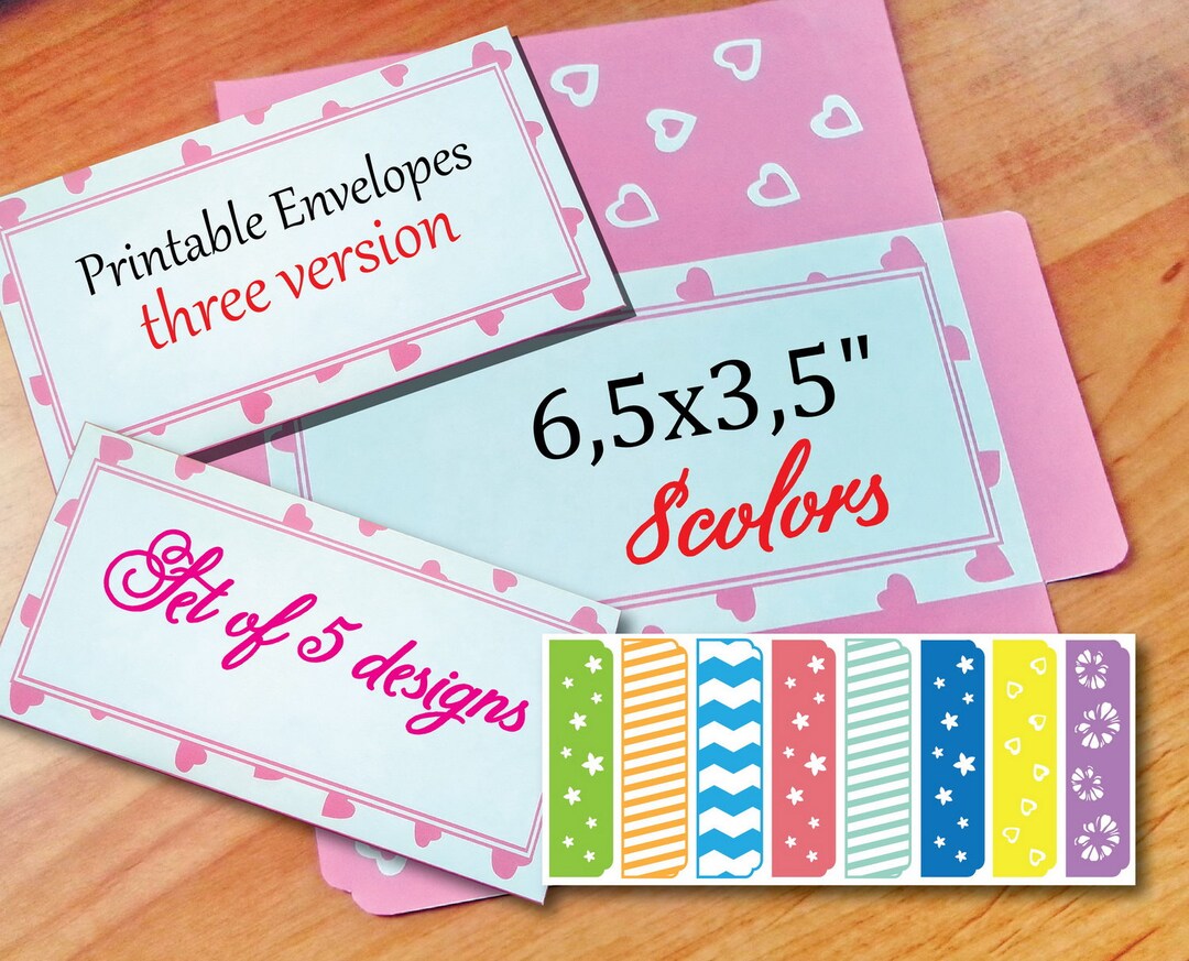 Printable Envelope Designs, Printable Envelope Template, Envelopes ...