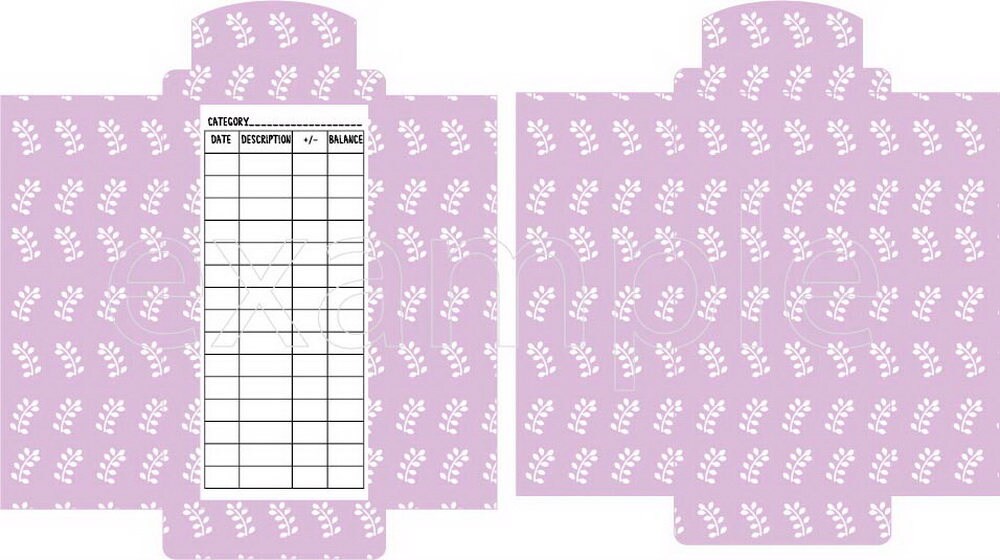 Money Tracker Cash Tracker Printable Envelopes Set of 6 | Etsy