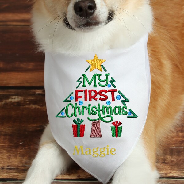 Christmas Bandana - Etsy