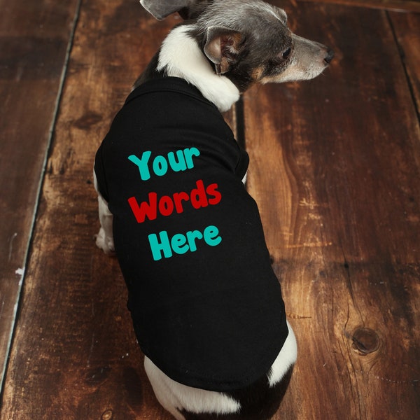 Custom Dog Shirt - Etsy