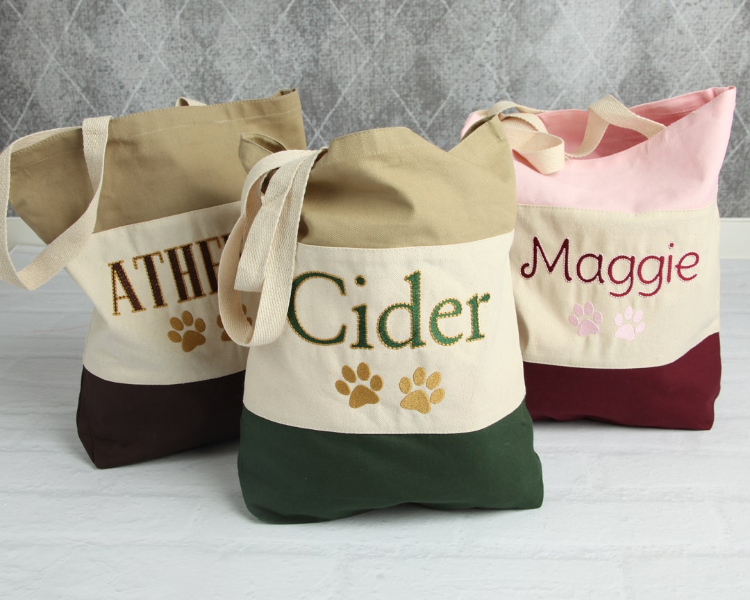 Personalized Dog Tote Bag, Custom Pet Bag, Custom Tote Bag for Pets ...
