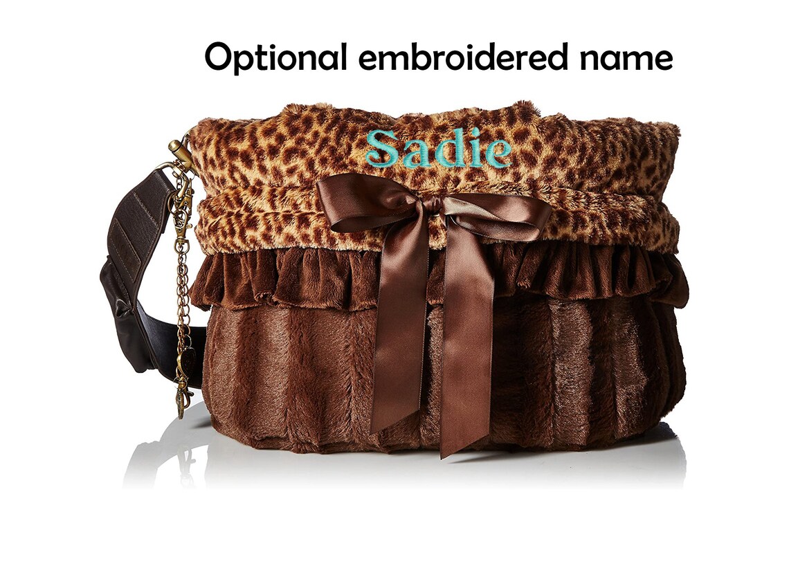 Cheetah Brown Reversible 3-in-1 Snuggle Bug Bed Carrier Bed - Etsy