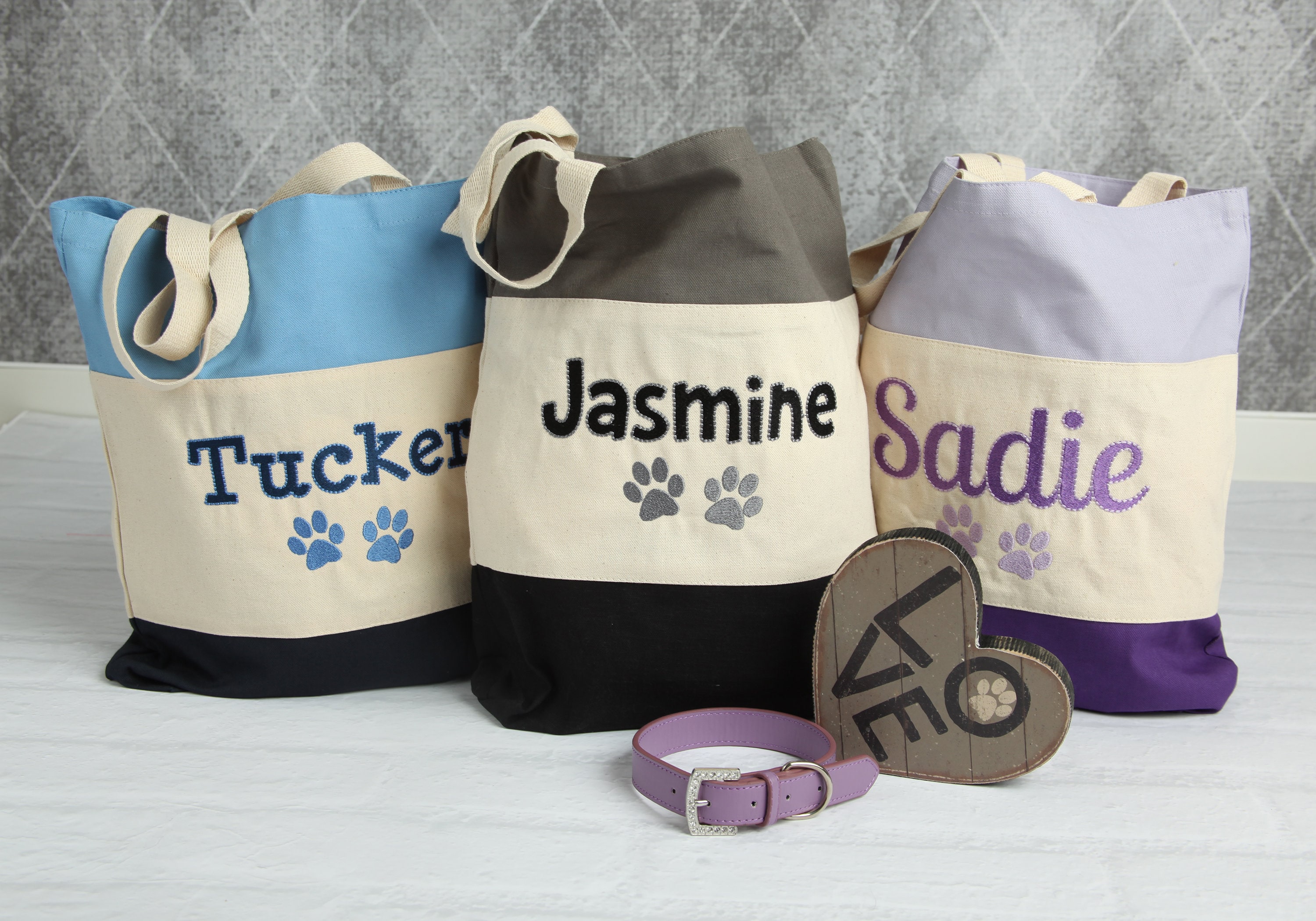 Personalized Dog Tote Bag, Custom Pet Bag, Custom Tote Bag for Pets ...
