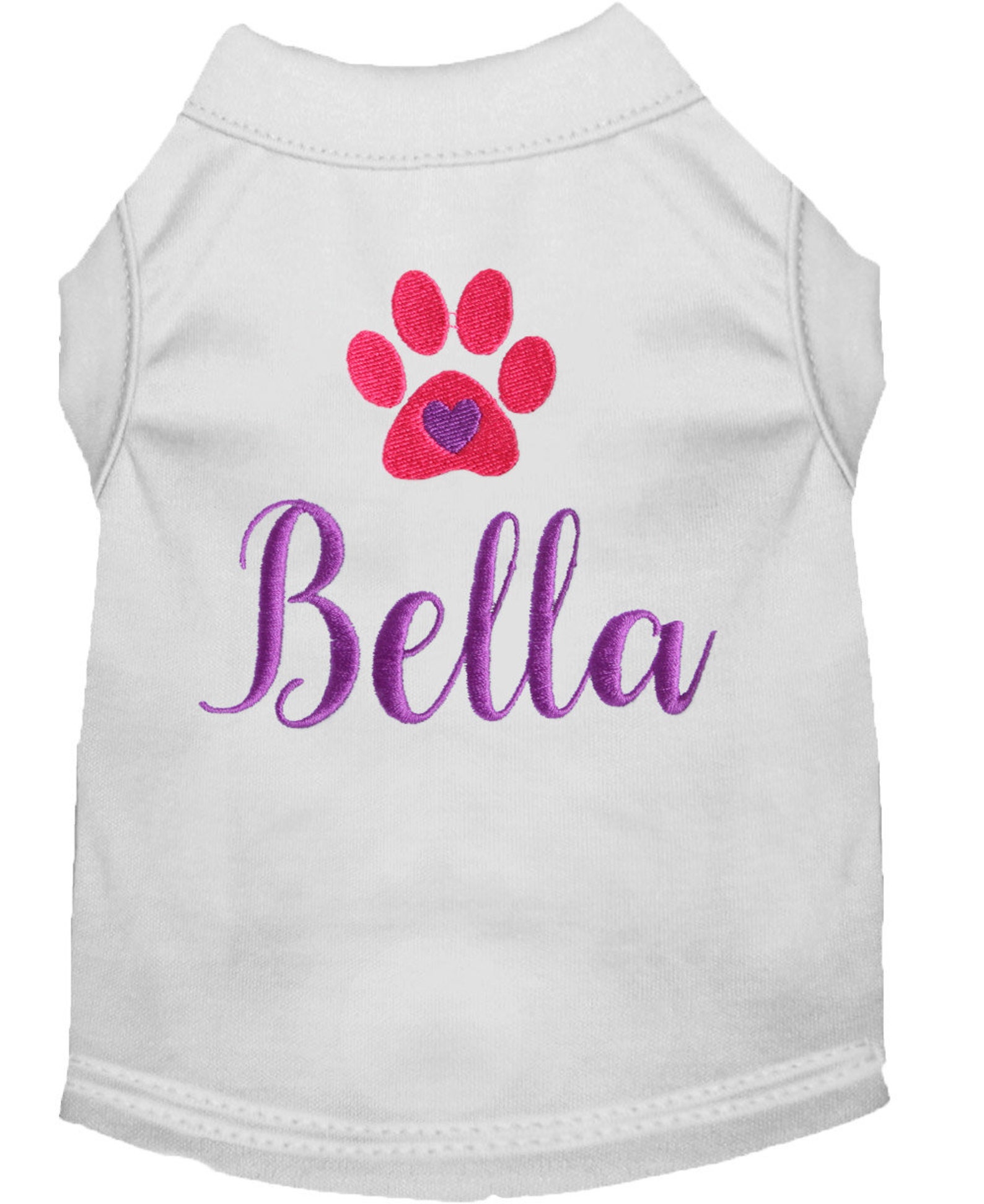 Personalized Dog Shirt Custom Dog Shirt Dog Paw Print Name - Etsy