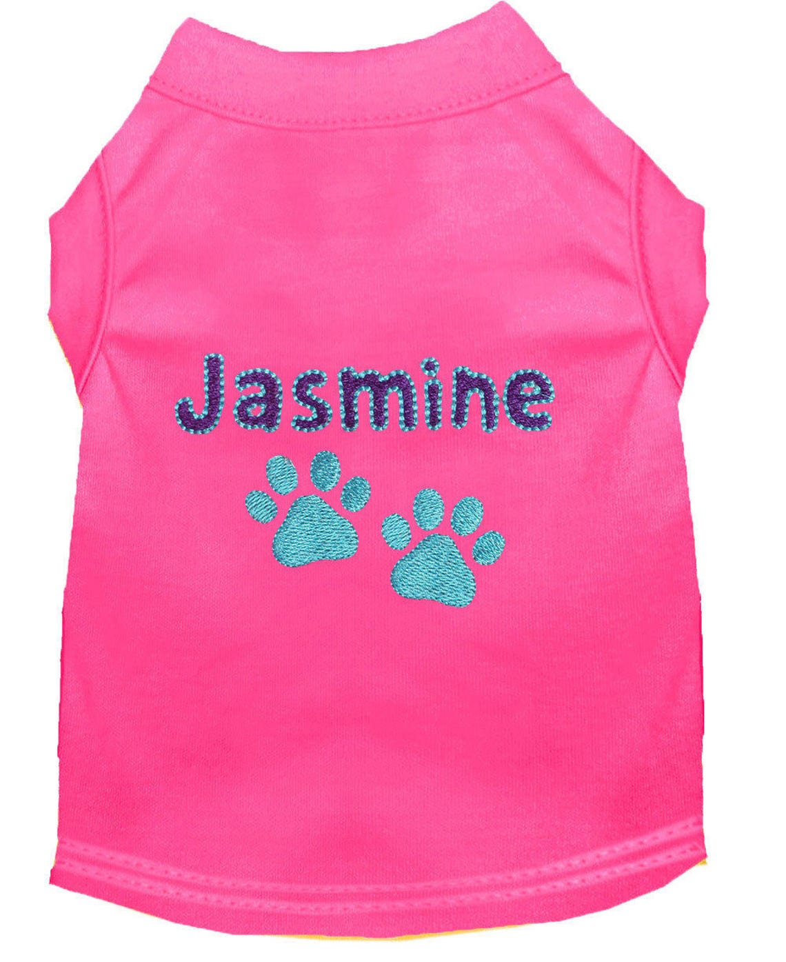 Personalized Dog Shirt Custom Dog Shirt Dog Paw Print Name - Etsy