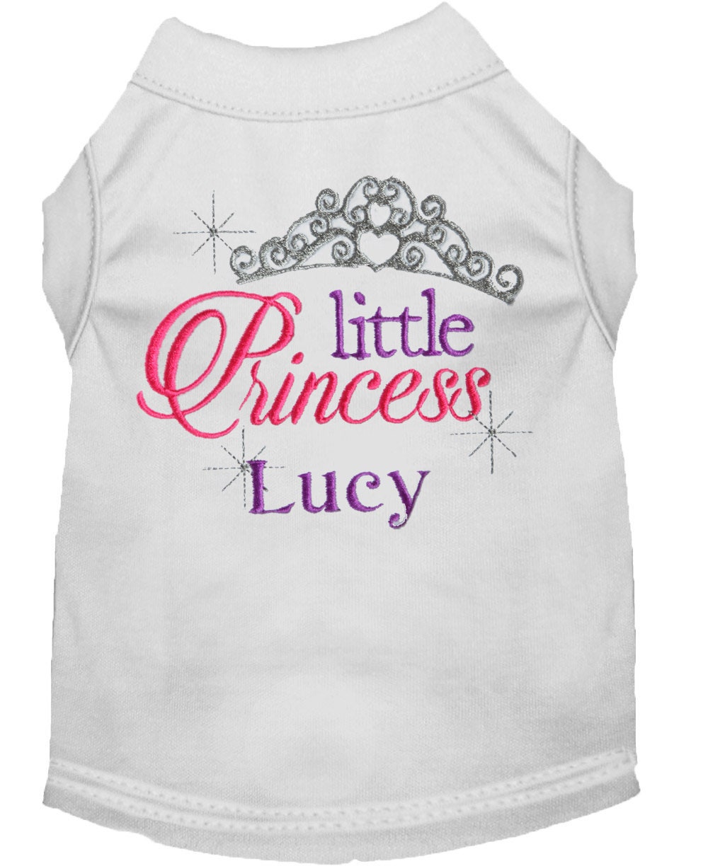 Little Princess Dog Personalized Dog Shirt Small Dog Shirt | Etsy