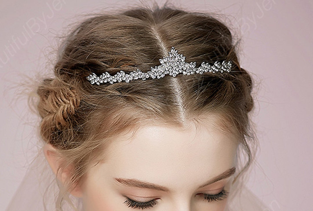 Bridal Tiara Bridal Headband Bridal Hair Jewelry Wedding Hair Deco ...