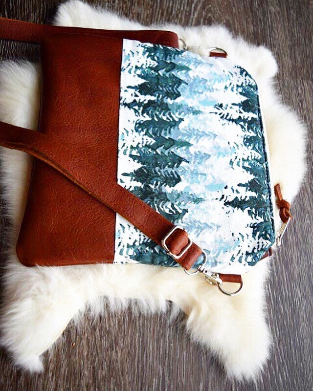 Forest Crossbody Tree Crossbody Bag Woodland Crossbody Bag | Etsy