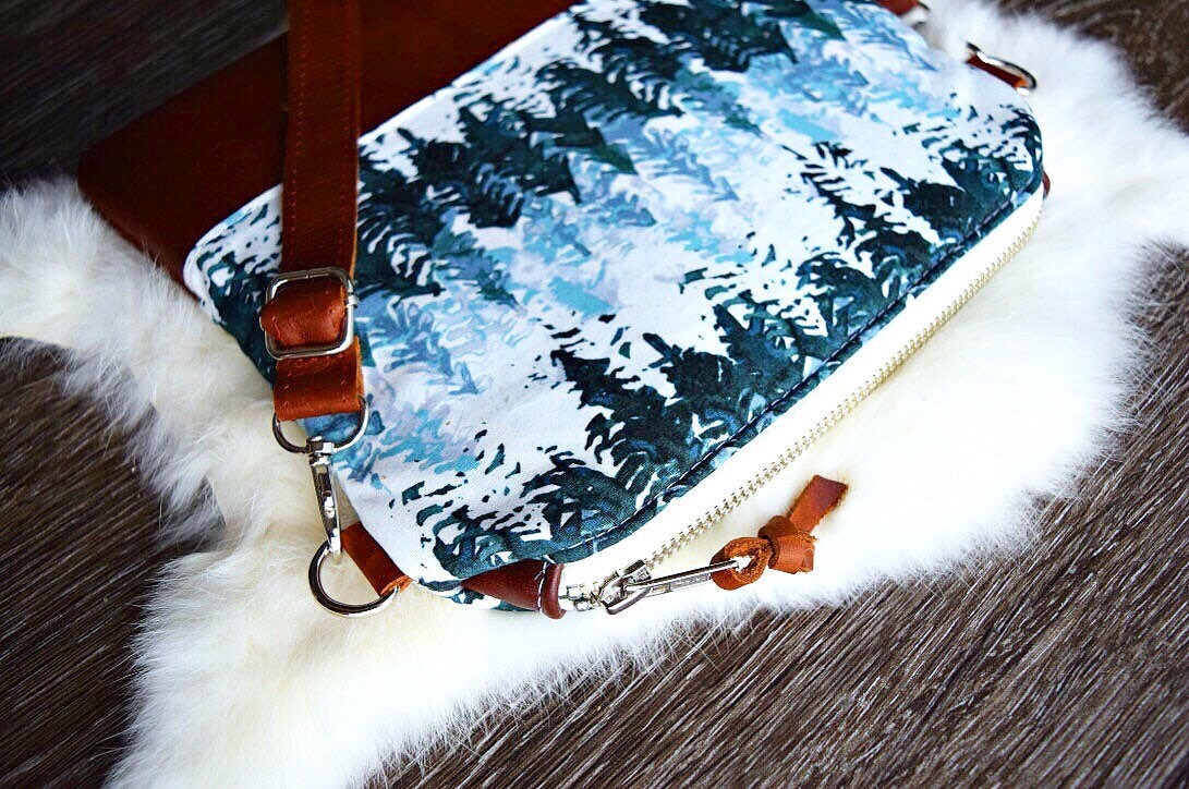 Forest Crossbody Tree Crossbody Bag Woodland Crossbody Bag | Etsy