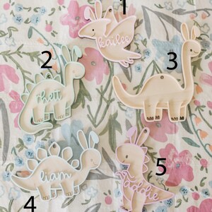 Easter Basket Tags - Dinosaur - Etsy