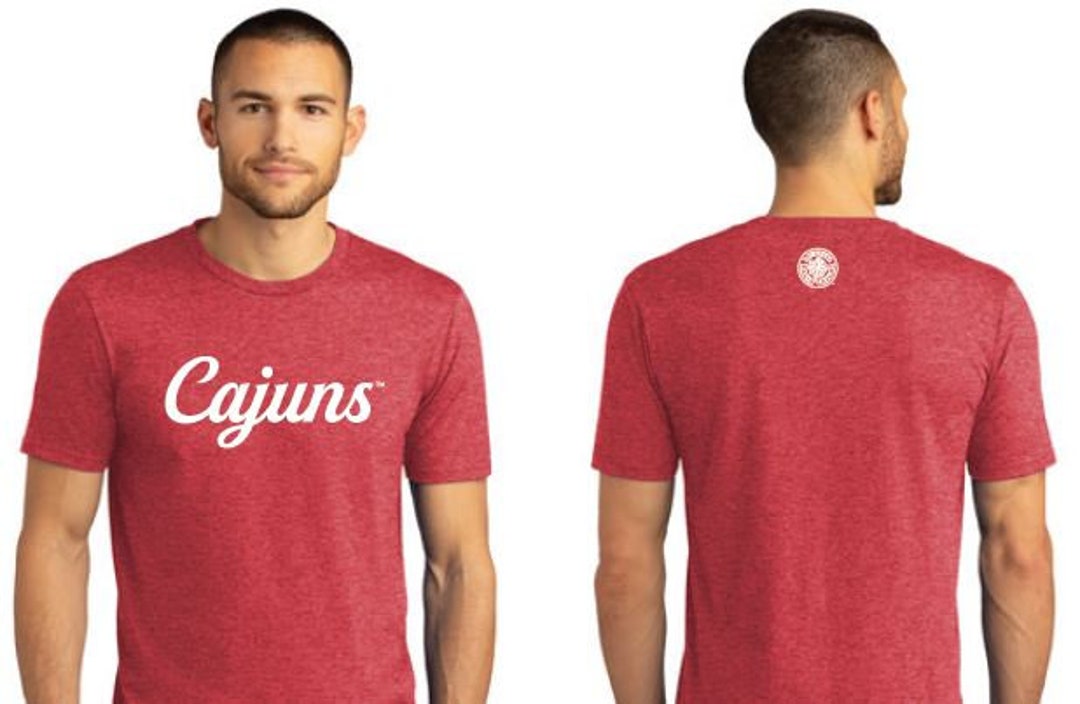 UL Cajuns Vintage Look Softstyle District Tee - Etsy