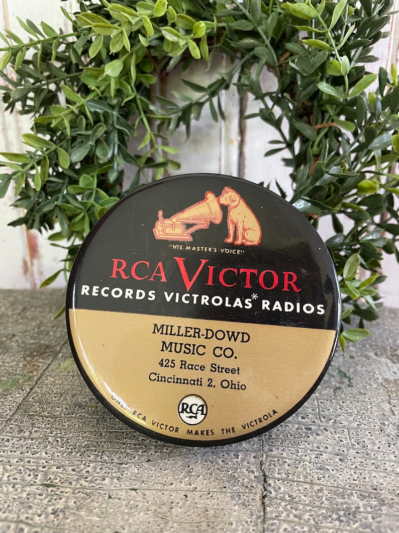 RCA Victor Victrola Phonograph Record Duster - Etsy