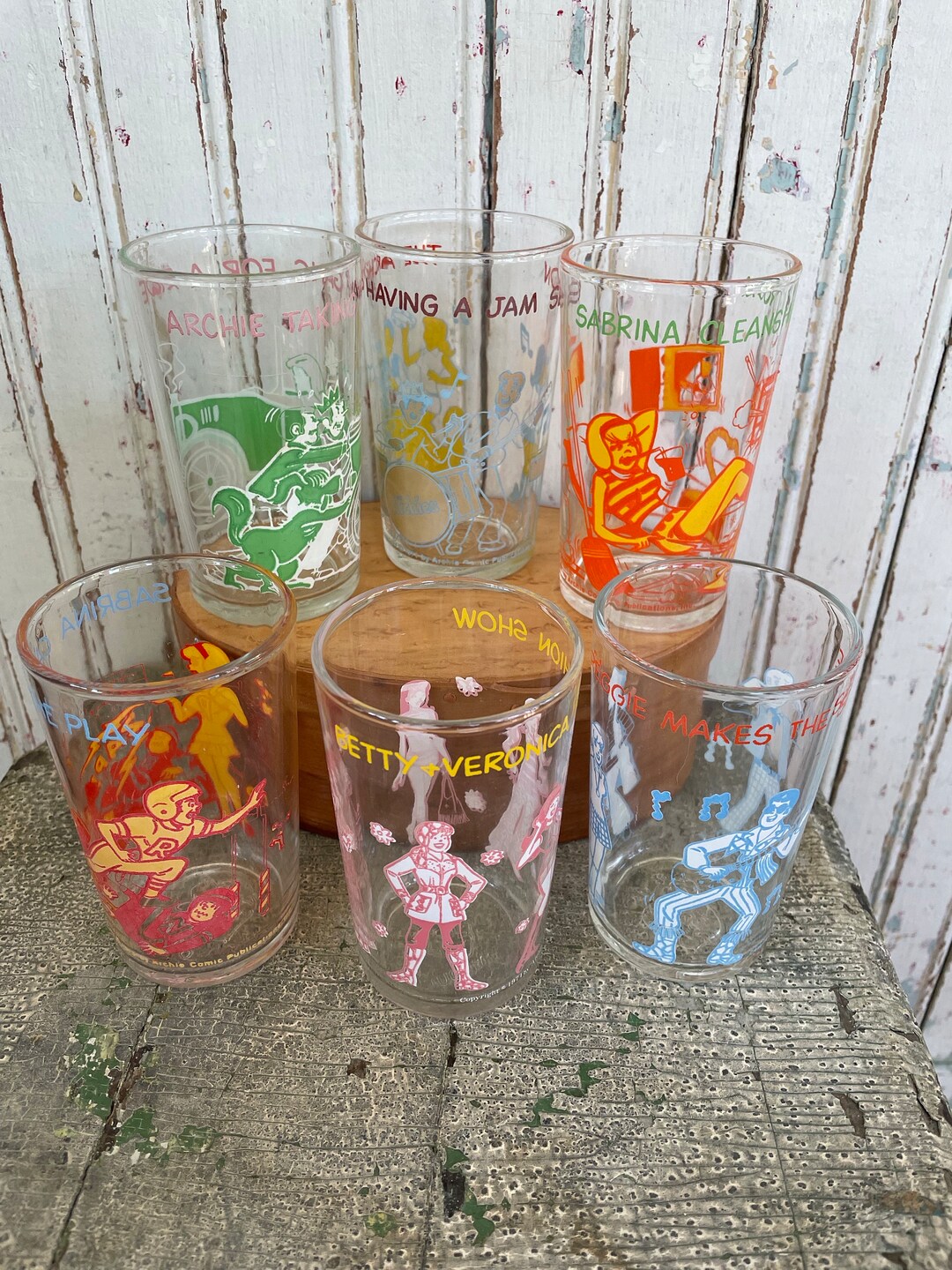 Archie Comics Vintage Welchs Jelly Jars - Etsy