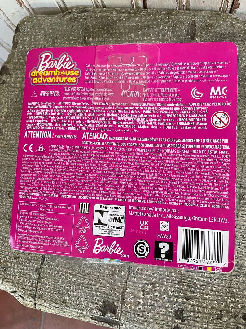 BARBIE Chelsea Barbie Dreamhouse Adventures—mattel - Etsy