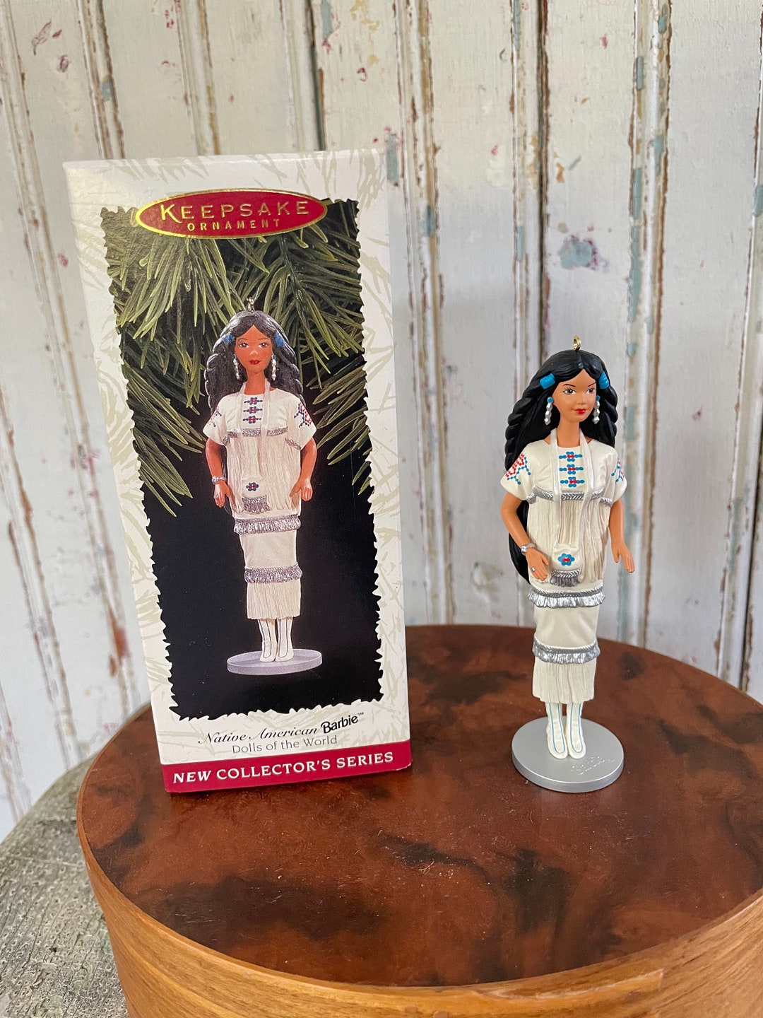 NEW 1996 Native American Barbie Ornament - Etsy