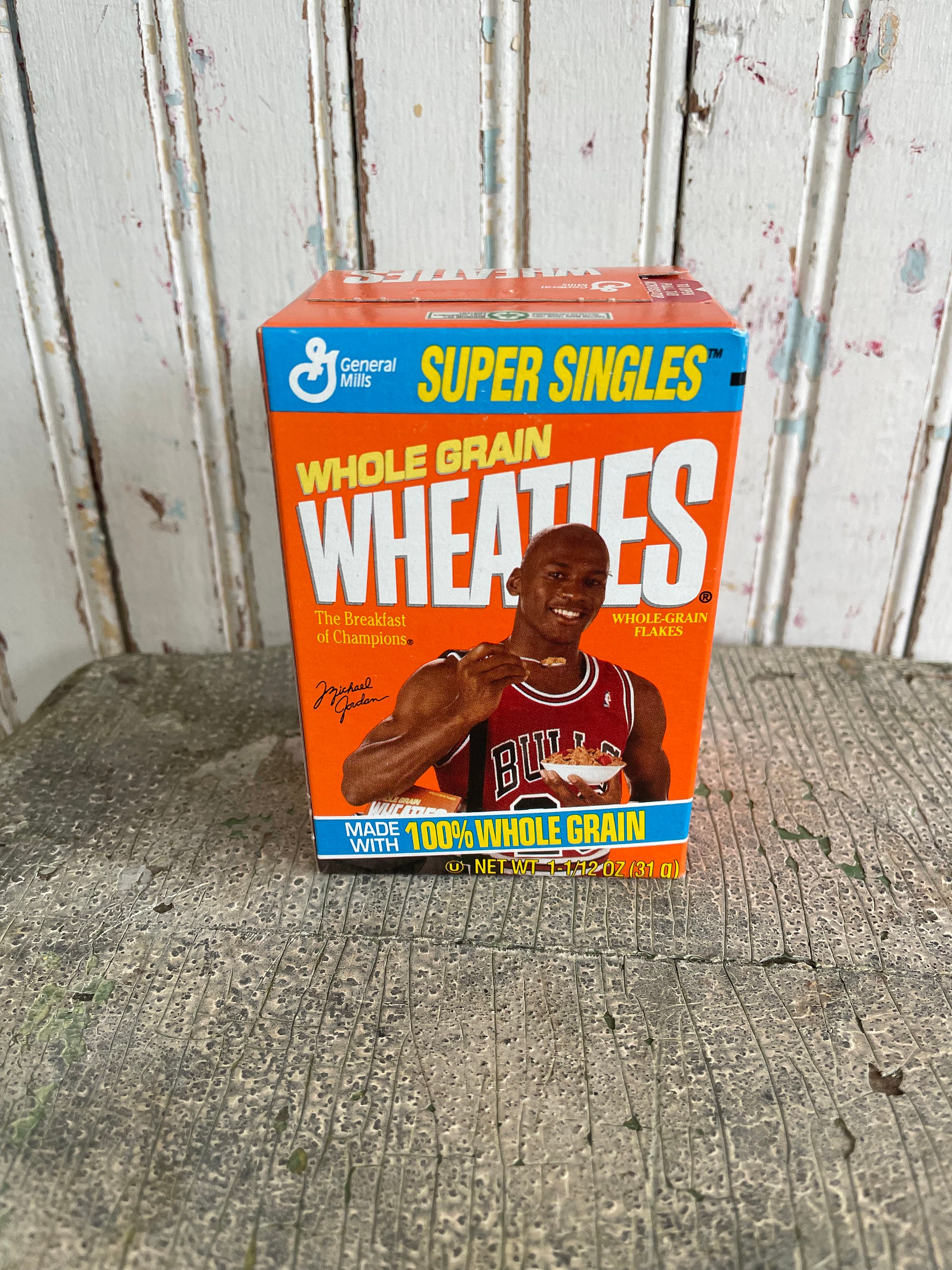 Michael Jordan Wheaties Cereal Box1991 - Etsy
