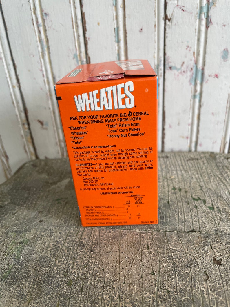 Michael Jordan Wheaties Cereal Box1991 - Etsy