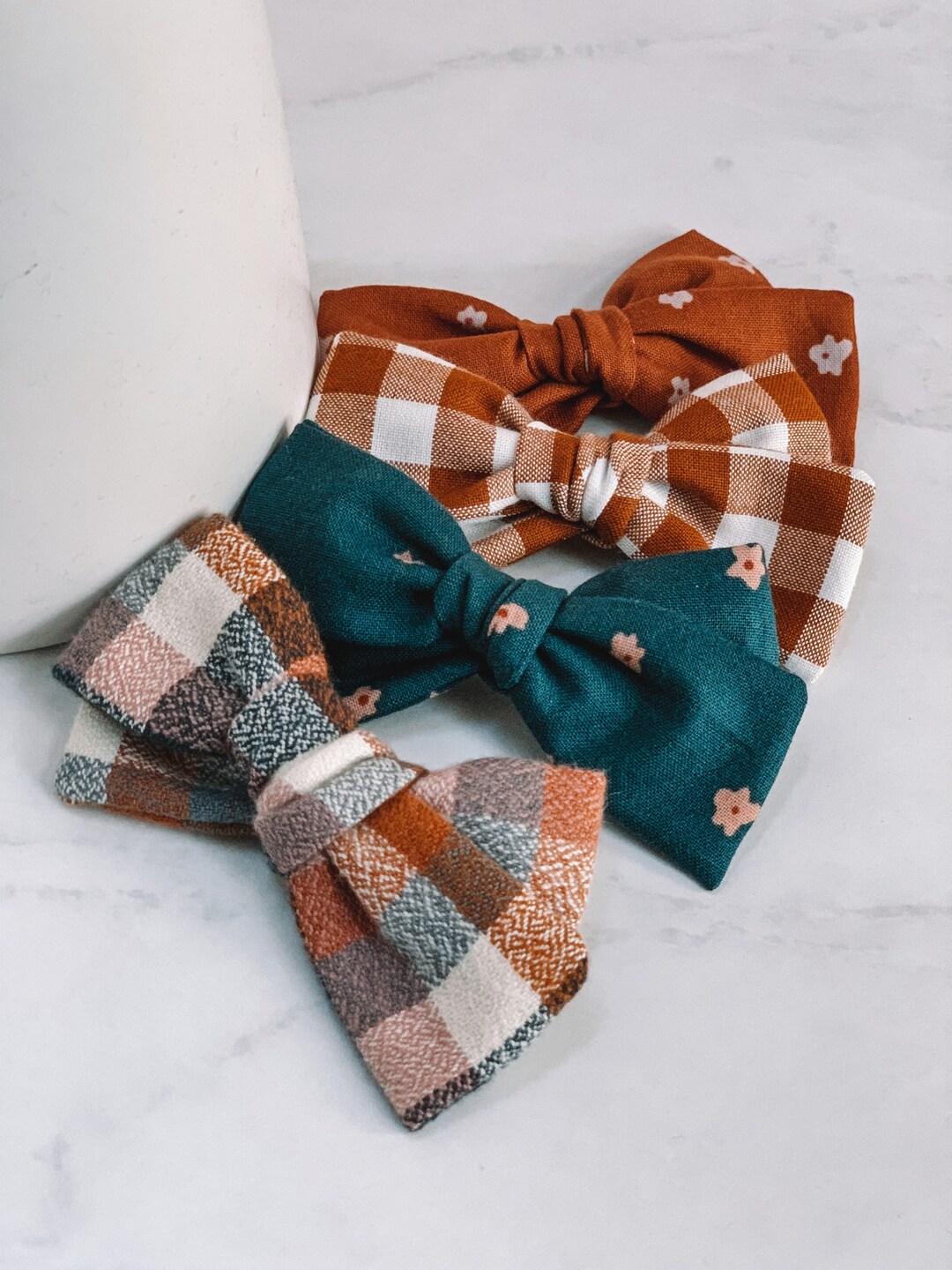 Fall Bloom Bows - Etsy