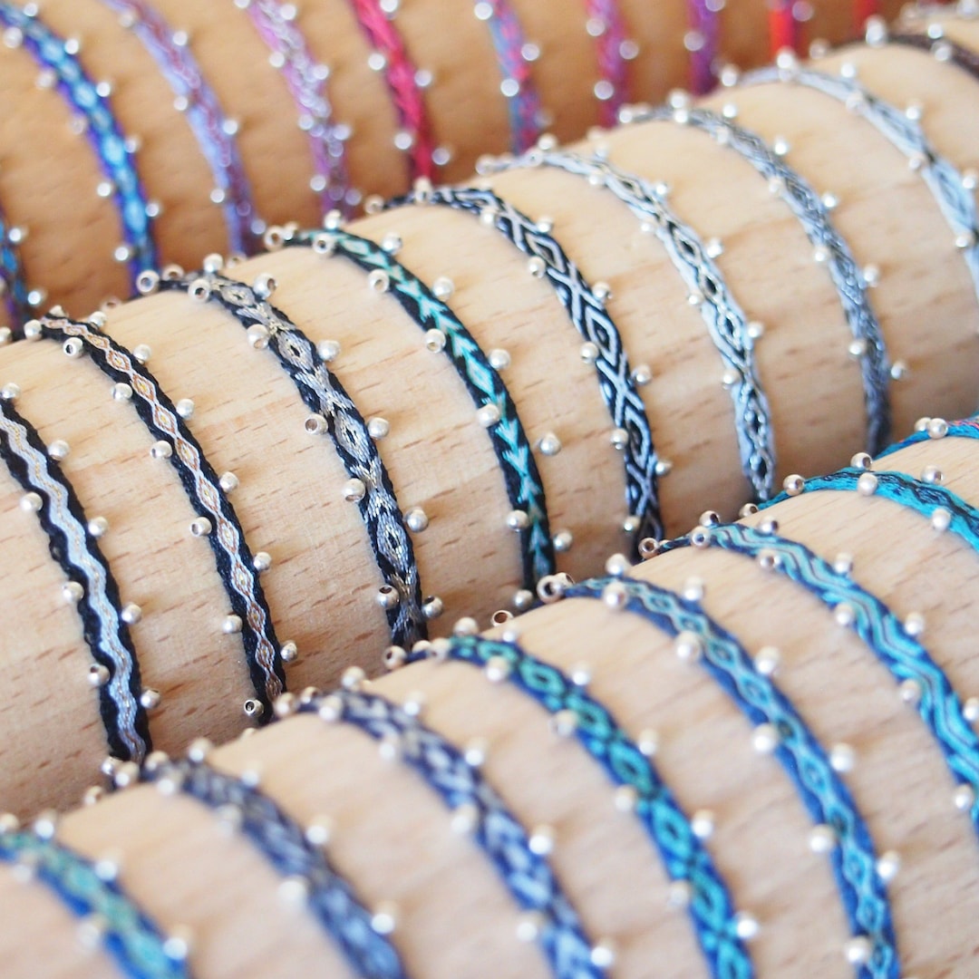 Slim Bracelet, Boho Bracelet, Handwoven Bracelet, Friendship Bracelet ...