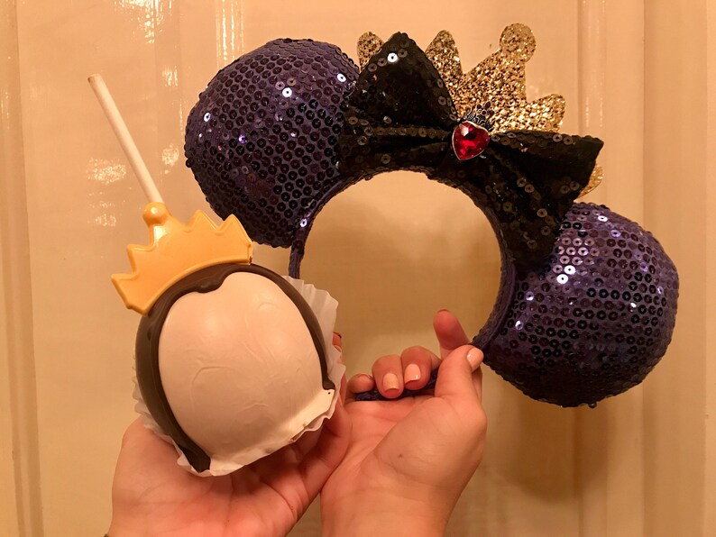 Evil Queen themed Minnie Mouse Ears | Etsy