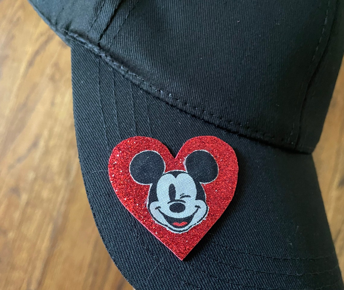 Mickey Print Mouse Hat - Etsy