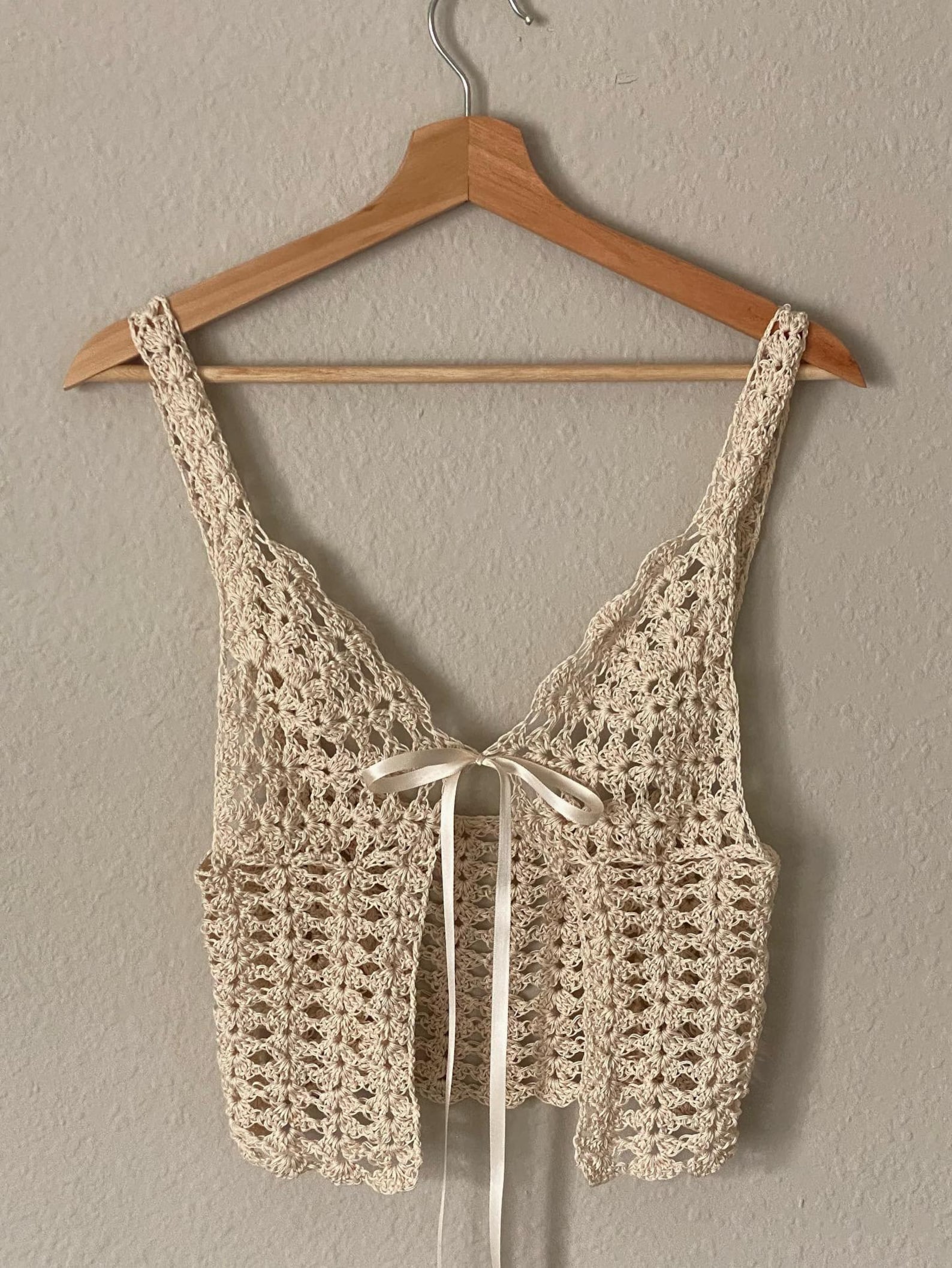 The Siren Top Digital Crochet Pattern Lace Tank Top - Etsy