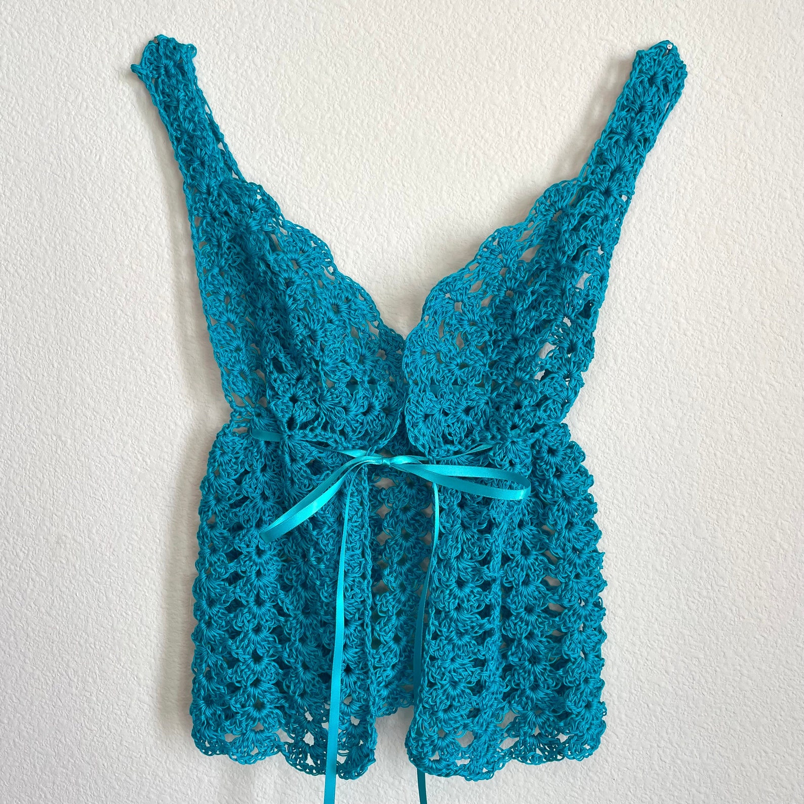The Siren Top Digital Crochet Pattern Lace Tank Top - Etsy