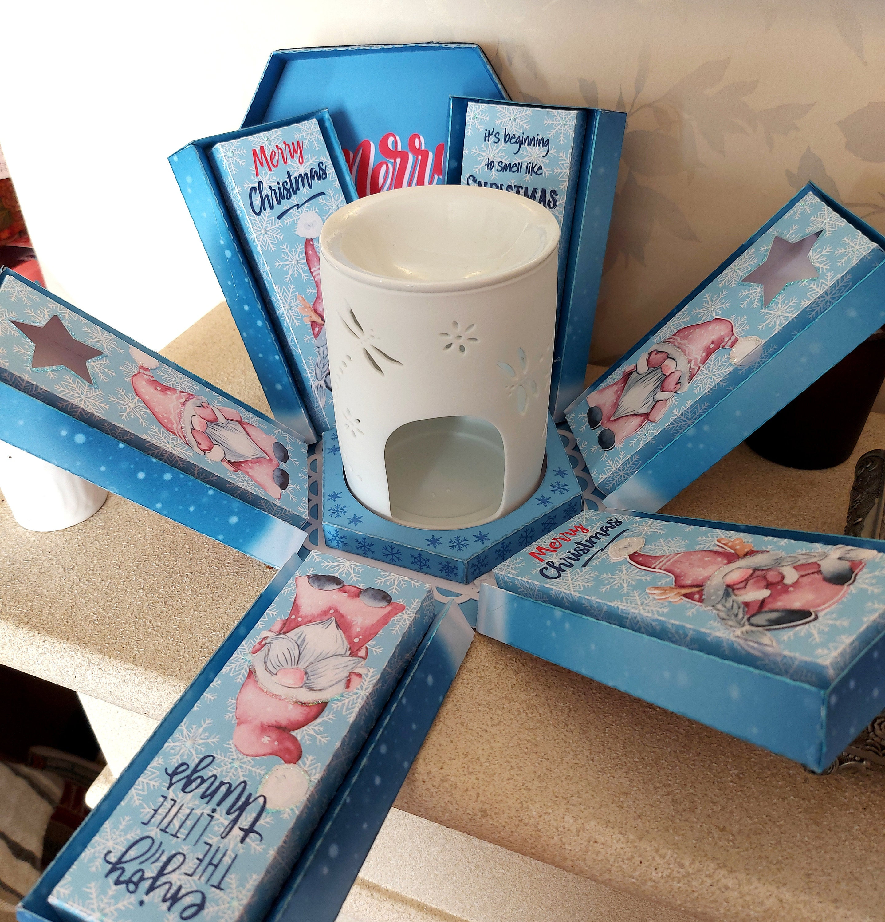 Luxury Exploding Gift Box Cutting Template Download SVG | Etsy