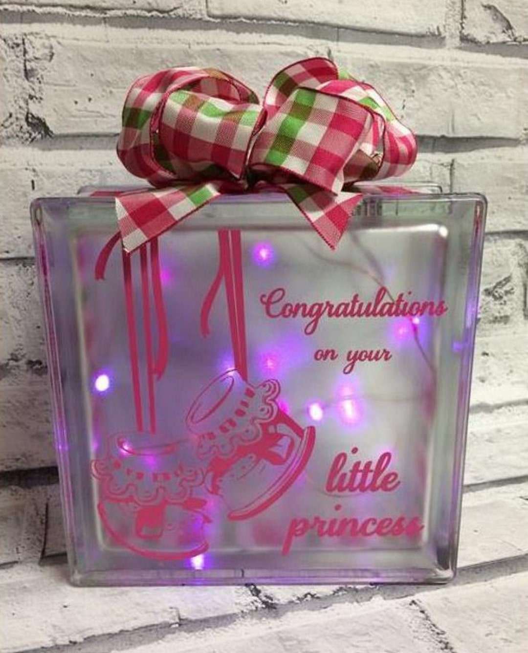 Baby Girl - Congrats on Your Little Princess - Birth Adoption Etc ...
