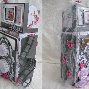 Vintage Camera 3d Model - Cutting File Downloadable in SVG /studio and ...