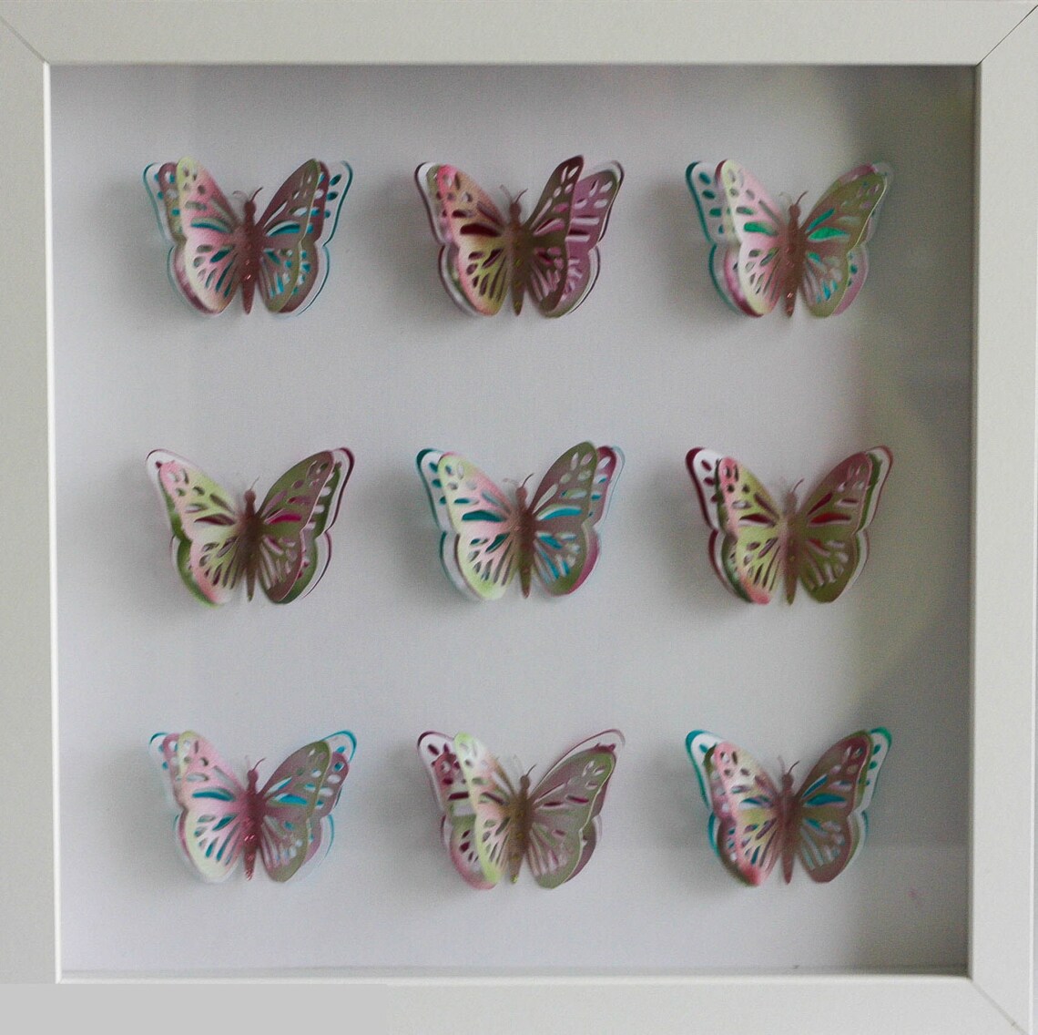 Layered Butterfly Pop Out Collage CUTTING FILE ONLY Design b - Etsy