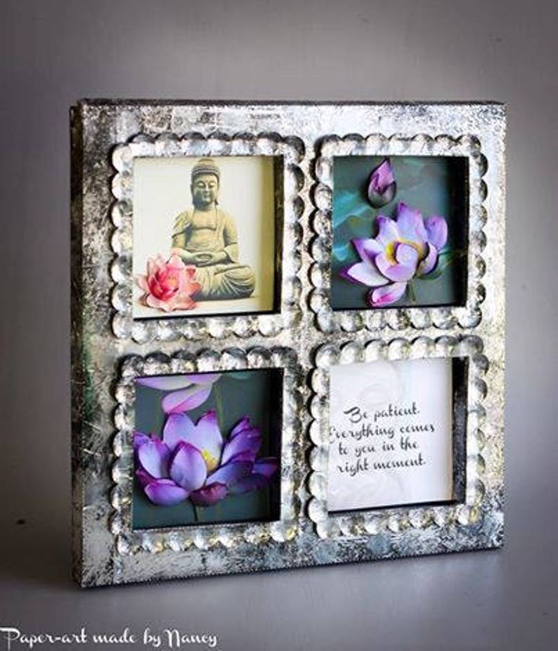 4 Window Shadow Box digital cutting file SVG FCM | Etsy