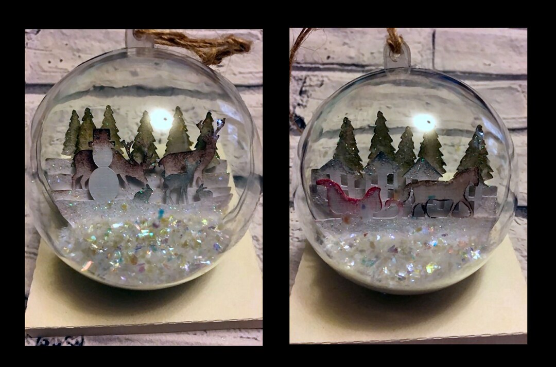 3d Scenes for Inside Christmas Baubles Ornaments Multi Formats Multi ...