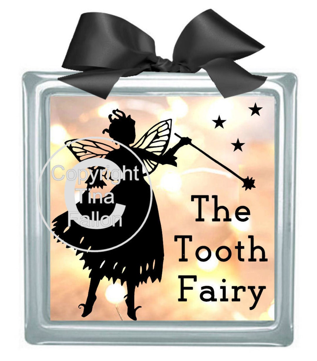 Tooth Fairy - Design for Vinyl and Glass Blocks -fairies Fairy Digital ...