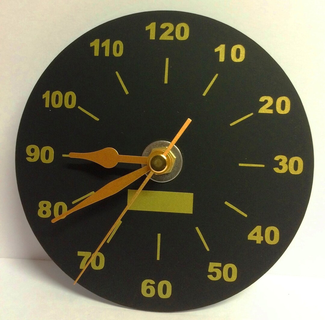 CAR Automobile SPEEDO Clock Face With Gift Box for Cd's Plates Etc ...