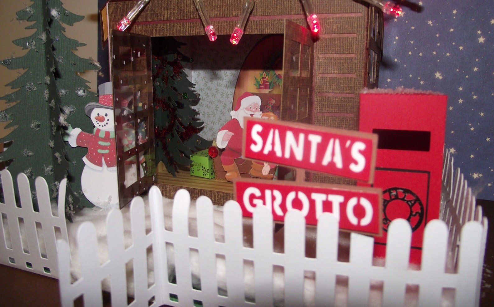 Santa's Grotto House Large 3d Model for Cricut and Scan N - Etsy UK