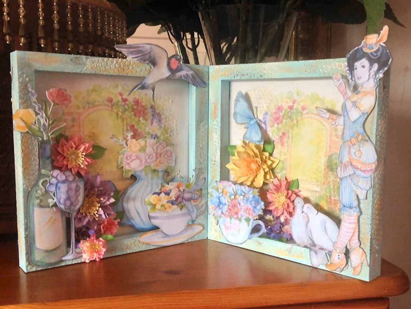 Large Shadow Box Frame 8x8 Inches - Digital Cutting File SVG FCM ...