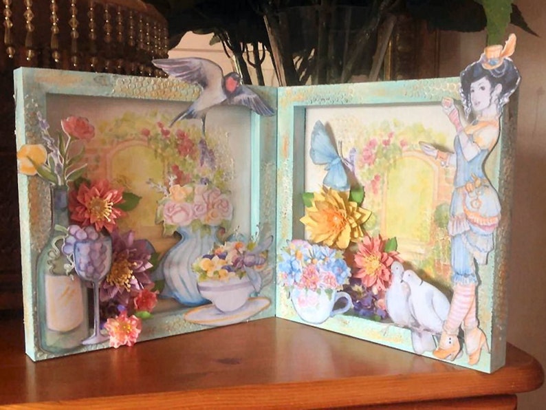 Large Shadow Box Frame 8x8 Inches - Digital Cutting File SVG FCM ...