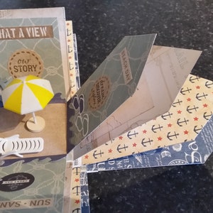 Beach Hut Explosion / Exploding Box Kit With Extras - Card Digital ...