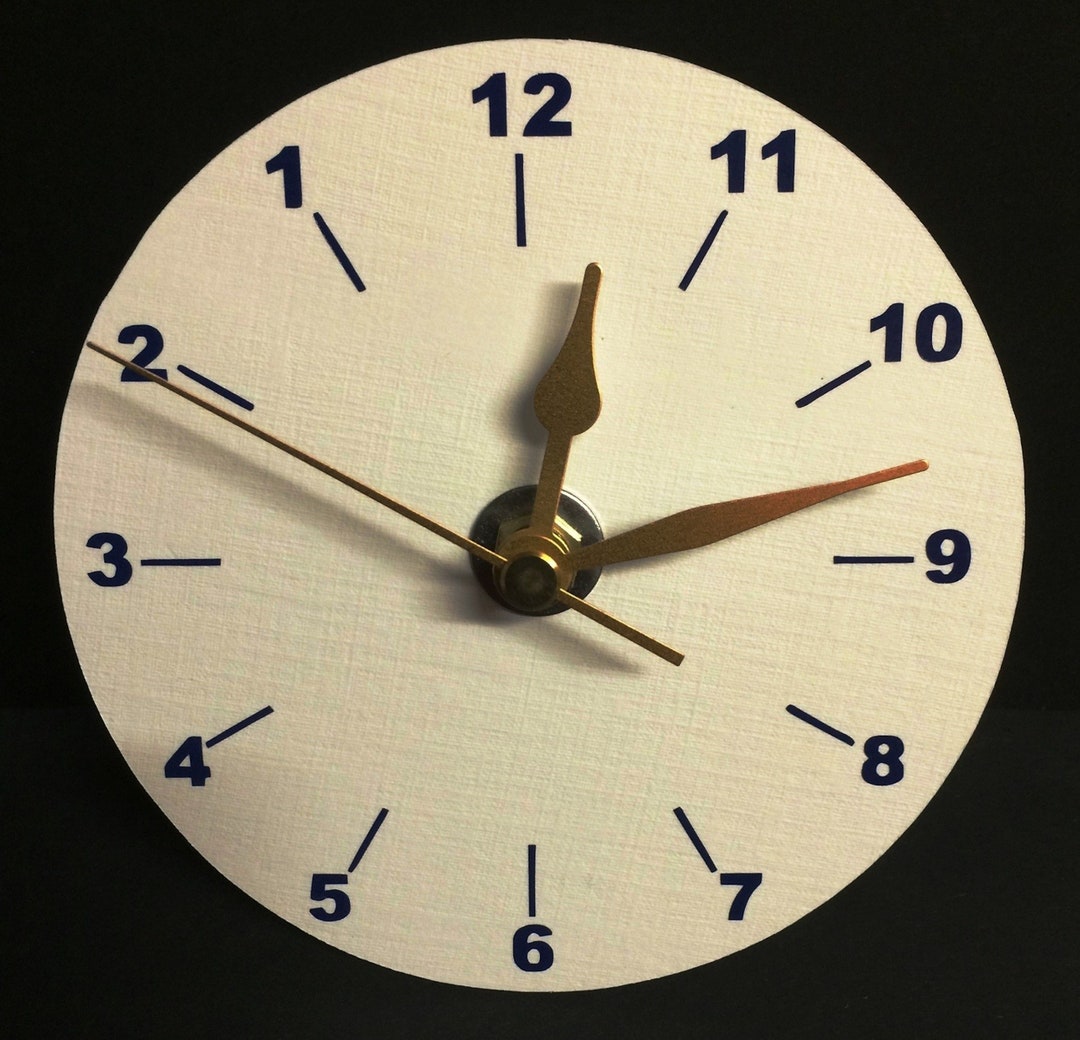 BACKWARDS Clock Face With Gift Box for Cd's Plates Etc Cutting File Svg ...