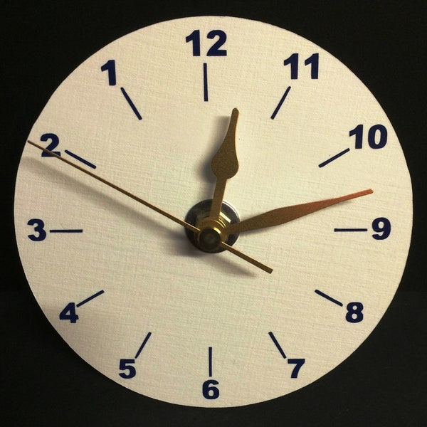 Backwards Clock - Etsy