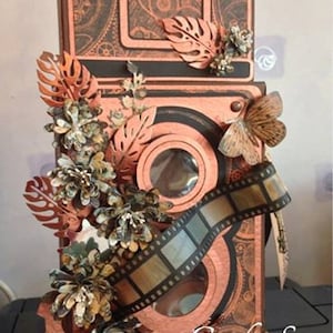 Vintage Camera 3d Model - Cutting File Downloadable in SVG /studio and ...