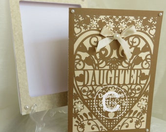 SVG PDF Personalised 21st Birthday Card Papercut Template Age - Etsy