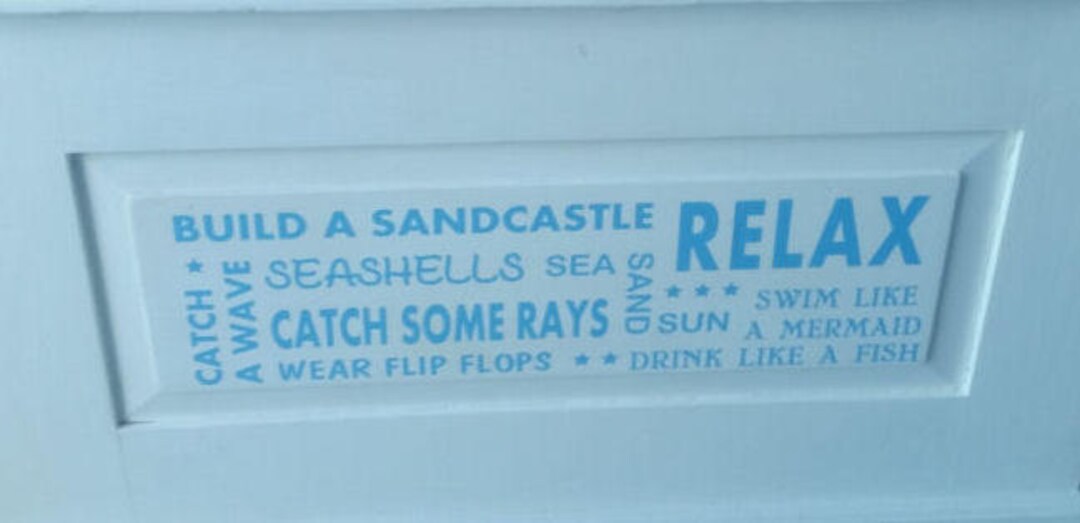 Build a Sandcastle Quote , Beach, Marine, Nautical Word Art - Etsy