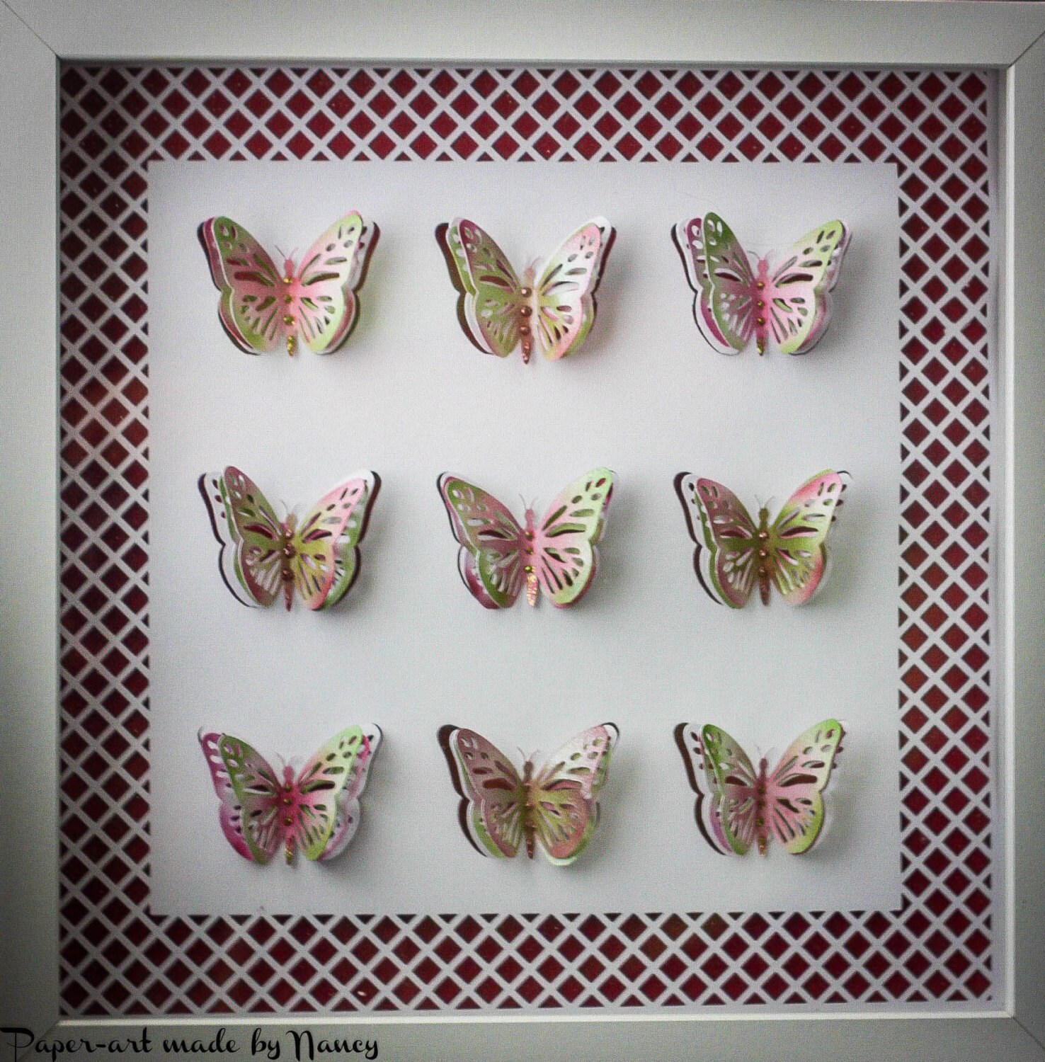 Layered Butterfly Pop Out Collage Design CUTTING FILE ONLY c - Etsy