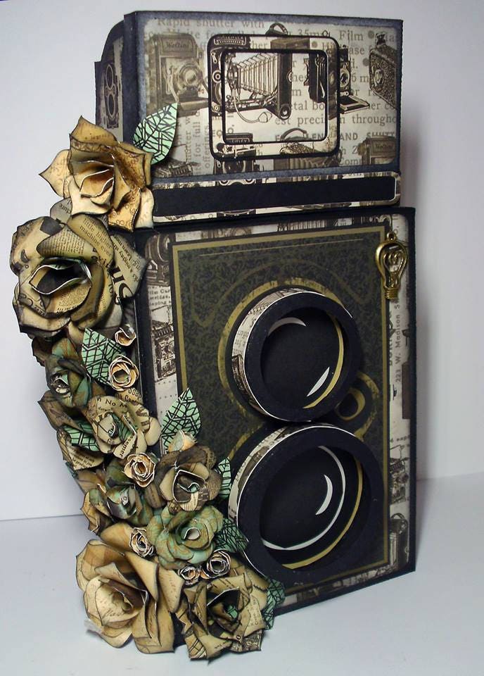 Vintage Camera 3d Model Cutting File Downloadable in SVG - Etsy